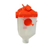 China Plastic Feed Measuring Quantitative Cups Automatic Pig Feeder for Sow Farrowing Crate for sale