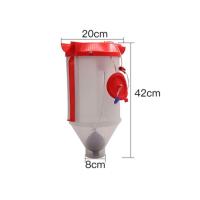 China Plastic Feed Measuring Quantitative Cups Automatic Pig Feeder for Sow Farrowing Crate for sale