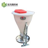 China Dry Automatic Pig Feeder Automatic Food Feeder for Pigs PE Material Pig Trough Hopper for sale