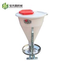 China Dry Automatic Pig Feeder Automatic Food Feeder for Pigs PE Material Pig Trough Hopper for sale