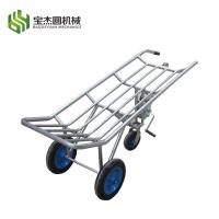 China Transport of Dead Pig Carcass with Three Wheels of Pig Lifting Machine for sale
