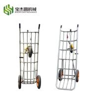 China Transport of Dead Pig Carcass with Three Wheels of Pig Lifting Machine for sale
