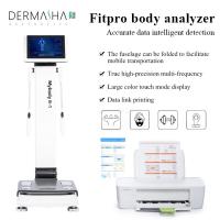 China Digital Body Composition Analyzer Scale Health Analysis Machine Test Body Scanner With Printer for sale