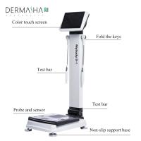 China Digital Body Composition Analyzer Scale Health Analysis Machine Test Body Scanner With Printer for sale