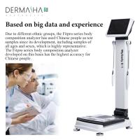 China Digital Body Composition Analyzer Scale Health Analysis Machine Test Body Scanner With Printer for sale