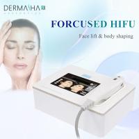 China Portable Mini Hifu Device Body Face Anti Wrinkle Machine for sale