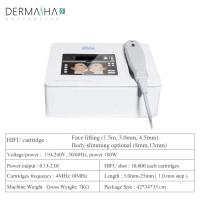 China Portable Mini Hifu Device Body Face Anti Wrinkle Machine for sale