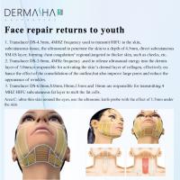 China 2Mhz  Facial Lifting Machine 7 Cartridges 12 Lines Smas Ultrasound 9d Skin Tightening Device for sale