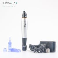China Permanent Derma Dr Pen Stainless Steel Therapy Electric Derma Stamp Roller for sale