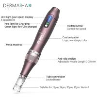 China Wireless Nano Skin Ultima Dermapen Dr Pen Hydro Microneedling Derma Pen A10 With Led for sale