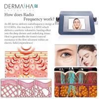 China 40.68M Radio Frequency Facial Beauty Instrument 3D RF Lifting Shaping Skin Anti Wrinkle for sale