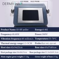 China 40.68M Radio Frequency Facial Beauty Instrument 3D RF Lifting Shaping Skin Anti Wrinkle for sale