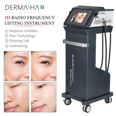 China 40.68M Radio Frequency Facial Beauty Instrument 3D RF Lifting Shaping Skin Anti Wrinkle for sale