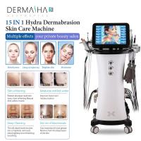China 15 In 1 Co2 Oxygen Hydrafacial Machine Dermabrasion Skin Rejuvenation for sale