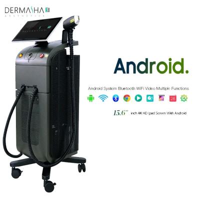 China 755nm 1064nm Dido Laser Hair Removal Machine With 15.6 Inch 4K Screen for sale