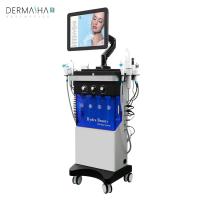 China 60Hz Hydra Dermabrasion Machine 14 In 1 Diamond Peeling Water Oxygen Jet Aqua Facials for sale