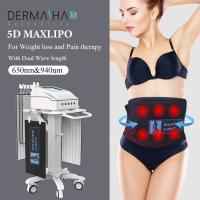 China Pain Relief Lipo Laser Body Sculpting Machine 5D Maxlipo 1086pcs Lamps 650nm 940nm Light System for sale