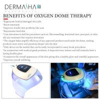 China Remote Control Oxygen Dome Mask With  O2 Derm Oxygen Facial Machine for sale