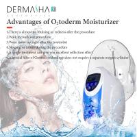 China Remote Control Oxygen Dome Mask With  O2 Derm Oxygen Facial Machine for sale