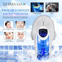 China Remote Control Oxygen Dome Mask With  O2 Derm Oxygen Facial Machine for sale