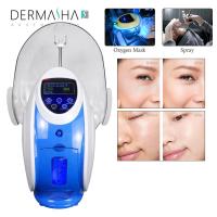 China Remote Control Oxygen Dome Mask With  O2 Derm Oxygen Facial Machine for sale