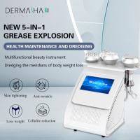 China 5 In 1 Body Slimming Massager 80K Ultrasonic Cavitation Vacuum RF Weight Loss Machine for sale