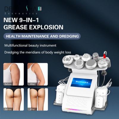 China ODM Body Shape Machine RF 80K Cavitation Vacuum Lipo Body Sculpting Fat Burning Device for sale