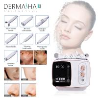 China Radio Frequency Portable Face Cleaner Pore Cleaning Facial Ultrasonic Skin Scrubber for sale