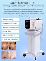 China Radio Frequency Portable Face Cleaner Pore Cleaning Facial Ultrasonic Skin Scrubber for sale