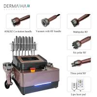 China Golden 80K Ultrasonic Cavitation Weight Loss Machine For Commercial for sale