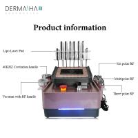 China Golden 80K Ultrasonic Cavitation Weight Loss Machine For Commercial for sale