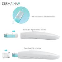 China H2 Face Skin Tightening Derma Pen Home Skin Rejuvenation Device Microneedling Pen Wireless for sale