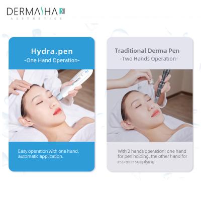 China H2 Face Skin Tightening Derma Pen Home Skin Rejuvenation Device Microneedling Pen Wireless for sale