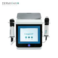 China 3 Hanldes Oxygen Hydrafacial Machine Water Spray Facial CO2 Bubble Equipment Skin Care for sale