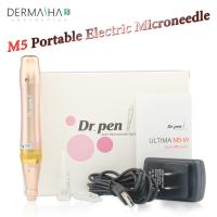 China Electric Dr Pen Permanent Makeup Micro Needle Stretch Marks Removal Derma Pen With Led Light for sale