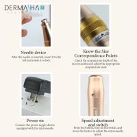 China Electric Dr Pen Permanent Makeup Micro Needle Stretch Marks Removal Derma Pen With Led Light for sale