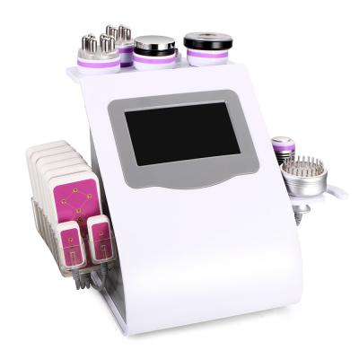 China 190W Cavitation Body Sculpting Machine 9 In 1 RF Vacuum Cellulite Ultrasonic for sale