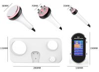 China RF Vacuum Weight Loss Beauty Machine , Ultrasonic Mini 40k Cavitation Machine 4 In1 for sale