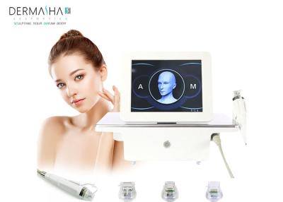 China Anti Aging Portable HIFU Machine , RF Microneedle Machine For Stretch Marks Treatment for sale