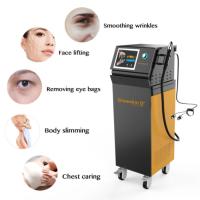 China Wrinkle Removal RF Skin Tightening Machine Far Infrared Vibrating Technology for sale