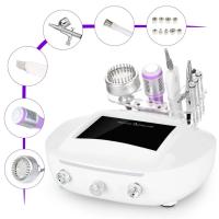 China 5 In 1 Facial Dermabrasion Machine , Ultrasonic Skin Scrubber Machine for sale
