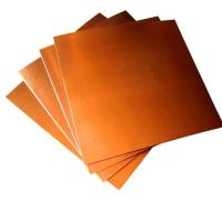 China C10100 OFE Anodizing Copper Flat Sheets AISI TP1 Red Copper Plate Construction for sale
