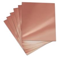 China C12000 Oil Rubbed Bronze Copper Plate 8x4 ASTM B441 Engraving Sheet 99.99% Pure for sale