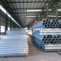 China BS EN10296 ASTM A36 Galvanized Steel Pipe ERW Round Tube 20mm-508mm OD for sale
