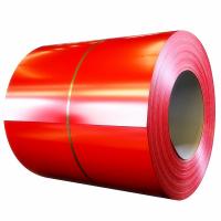 China Prepainted Galvanized Steel Coil PPGI 0.12-3.0mm Thickness JIS G3313 SGCC SPCC for sale