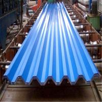 China ASTM A792 JIS G3321 Color Coated Profile Sheet 0.2mm Thick Alloy Zinc Roofing Sheet for sale