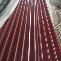China ASTM A792 JIS G3321 Color Coated Profile Sheet 0.2mm Thick Alloy Zinc Roofing Sheet for sale