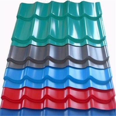 China DX51D+Z Galvanized Corrugated Steel Roofing Sheet 0.12-0.8mm Thickness Zinc Coating Z30-275g for sale