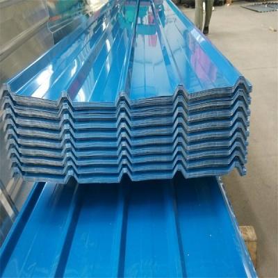 China SGC570 SGC340 Color Coated Corrugated Roofing Sheet 28 Gauge 0.5mm Thick PPGI PPGL Galvanized Steel for sale