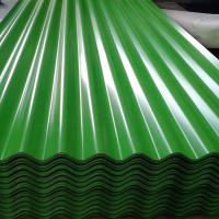 China SGC570 SGC340 Color Coated Corrugated Roofing Sheet 28 Gauge 0.5mm Thick PPGI PPGL Galvanized Steel for sale
